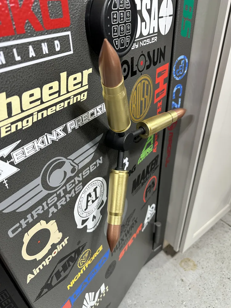 Winchester 26 Gun Safe Spoke Covers - Free 3D Print Model - MakerWorld
