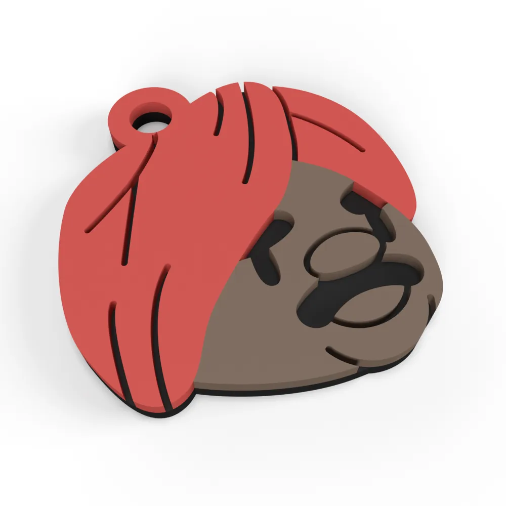 Spelunky Alto keychain by nicodeimos - MakerWorld