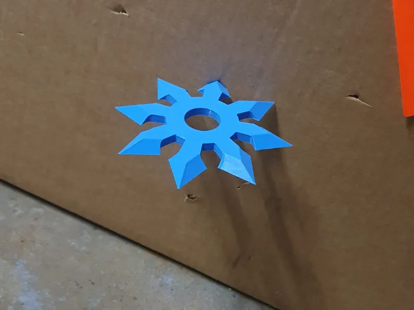 Étoile de ninja Shuriken, ouvre-boîte Kunai - Modèle d'Impression 3D ...