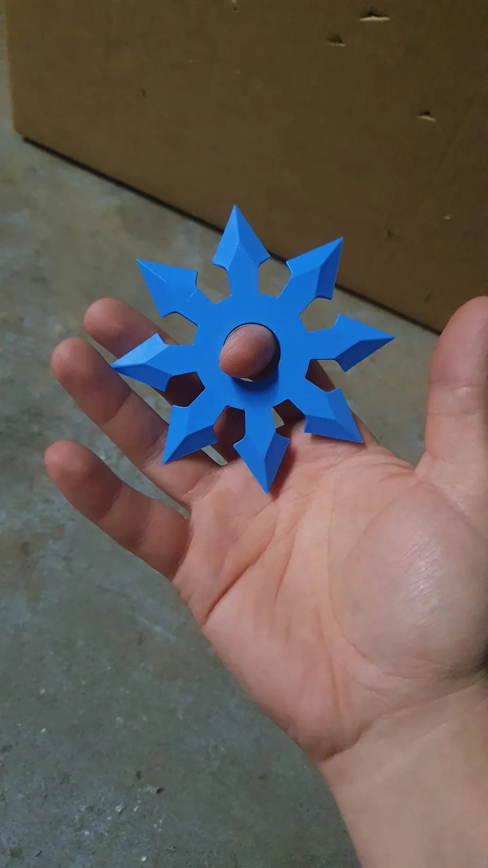 Shuriken Ninja Star Kunai Box Opener - Free 3D Print Model - MakerWorld