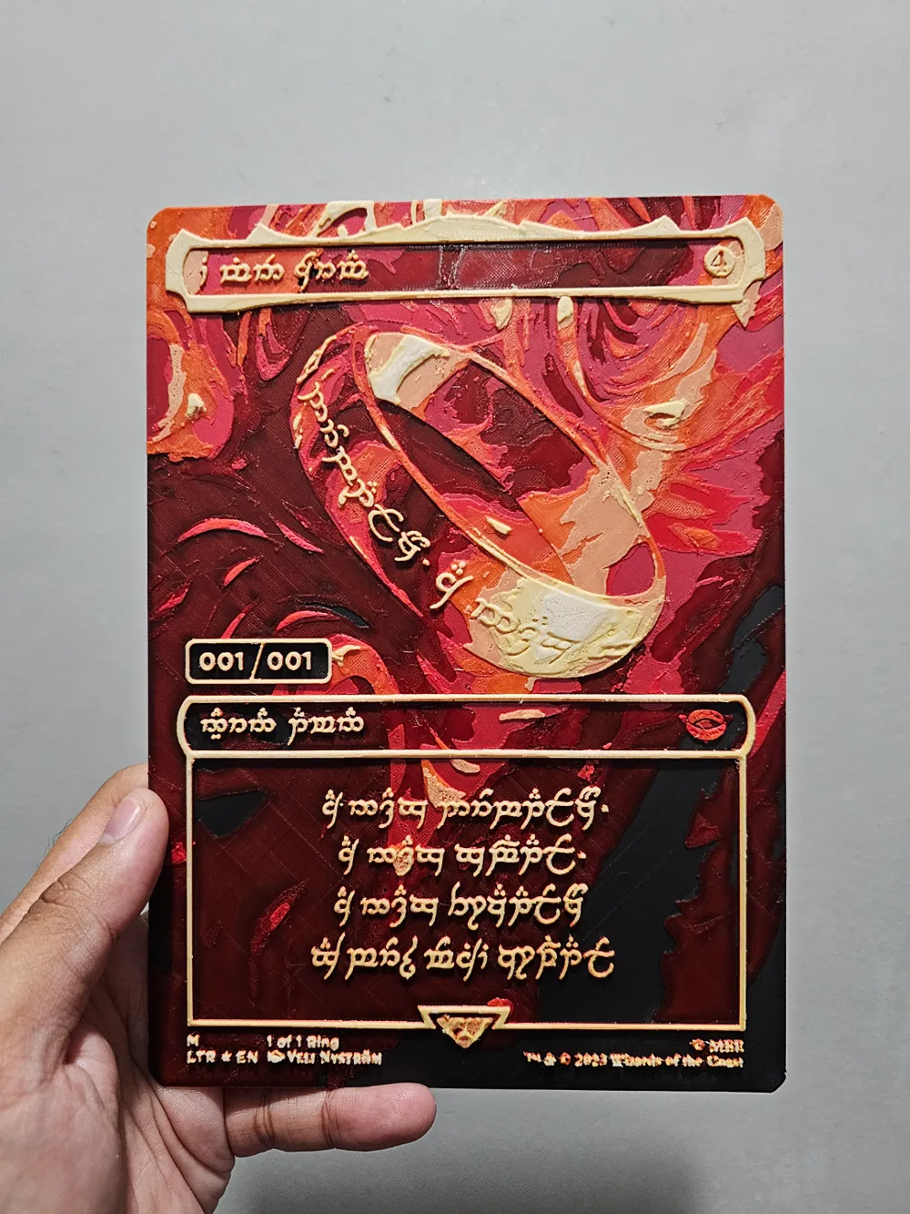 The One of 1 Ring MTG by Loki - MakerWorld