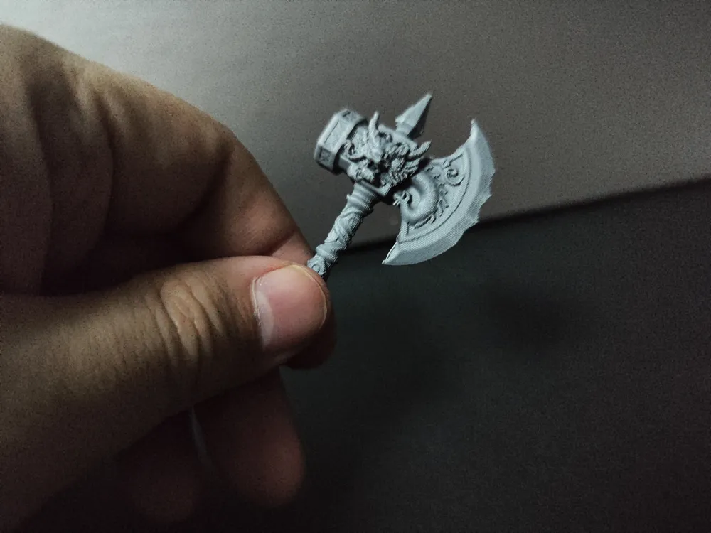 Chinese Dragon Tomahawk(for action figures) by BennyJinn MakerWorld ...