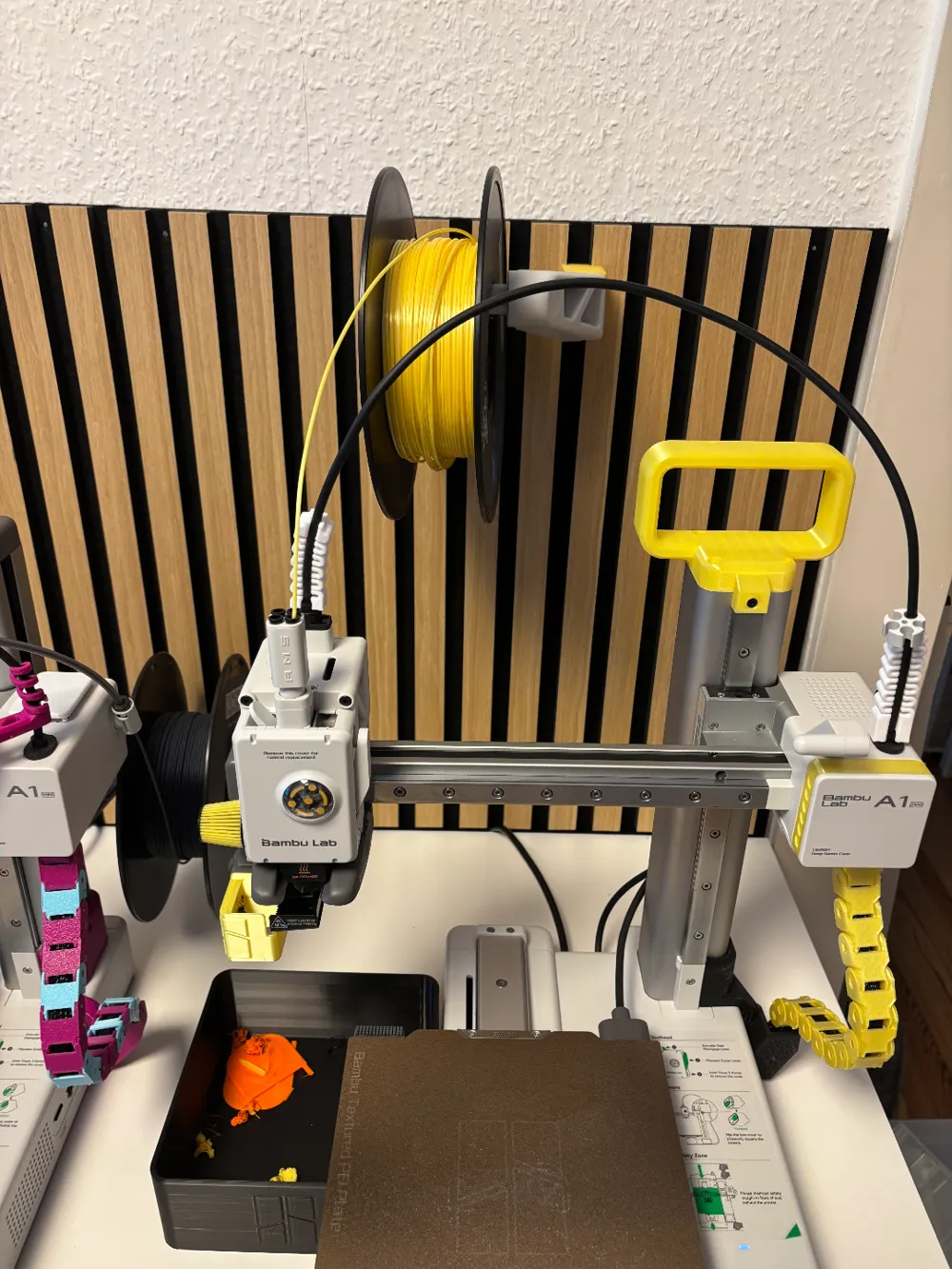 Filament spool holder acoustic panels by Garage_of_Creators - MakerWorld