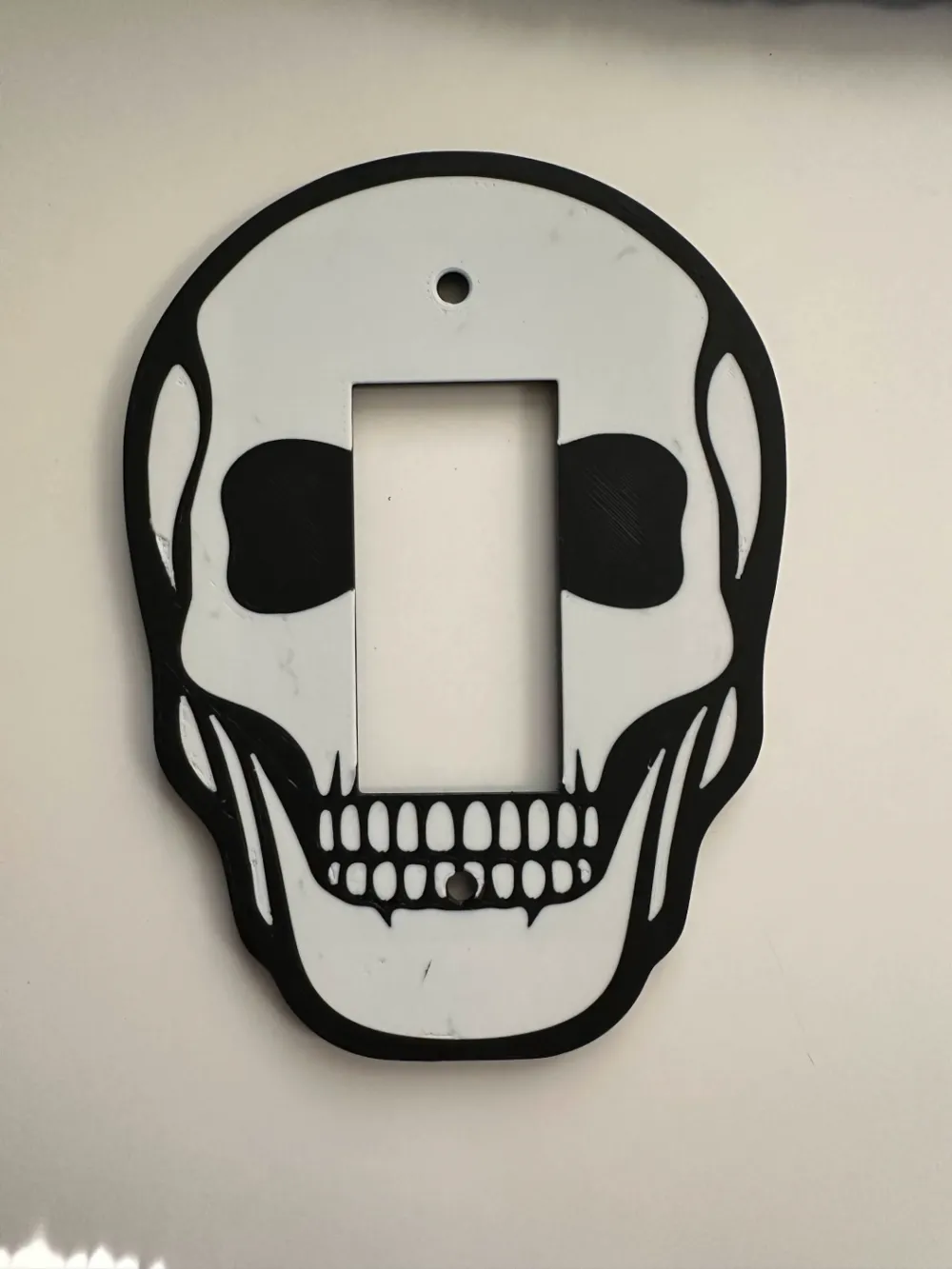 Skull - Light Switch Cover - Free 3D Print Model - MakerWorld