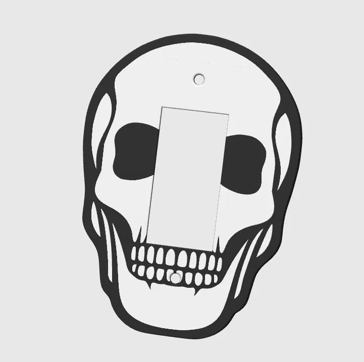 Skull - Light Switch Cover - Free 3D Print Model - MakerWorld
