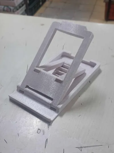 Portable phone stand (Print in Place) by 賭神MakerWorld: Download Free 3D ...