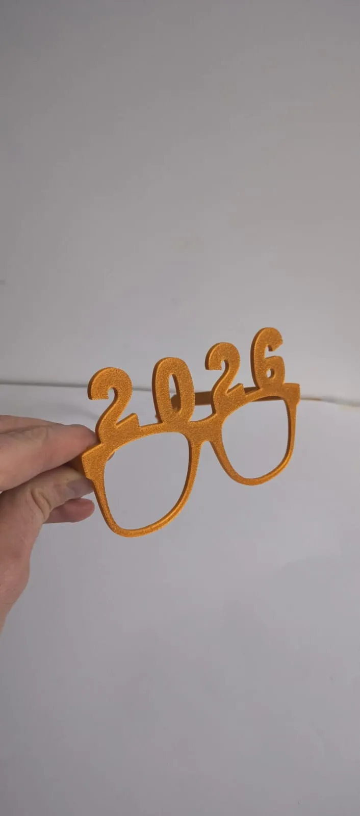 Gafas 2026 - Feliz año nuevo - Modelo de impresión 3D gratuito - MakerWorld