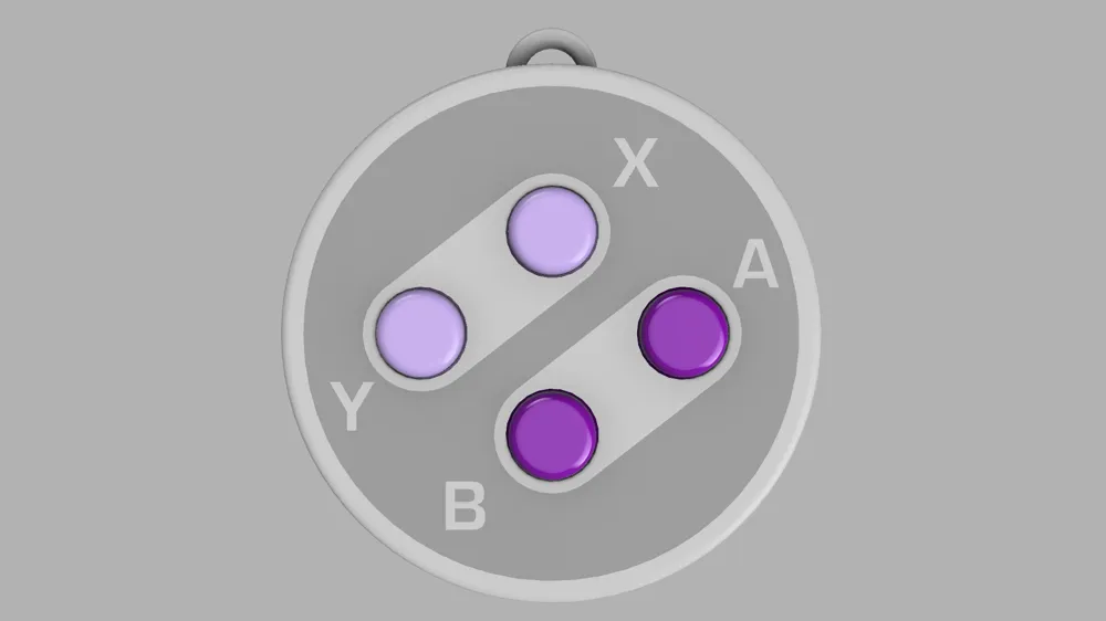 Retro SNES Controller Clicker by phoenix3dmodels MakerWorld: Download ...