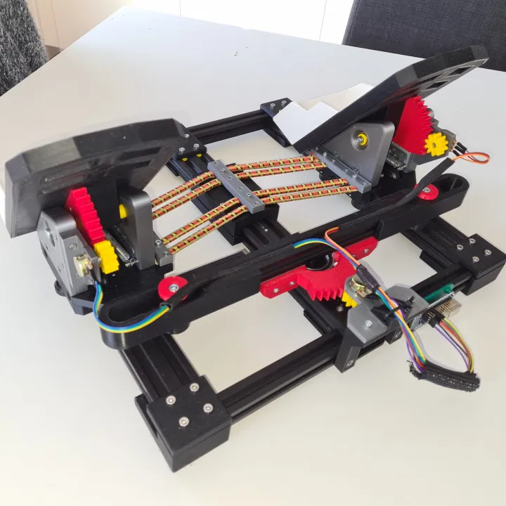 SIM Rudder Pedals V1 by DIY Beyond 3D - MakerWorld