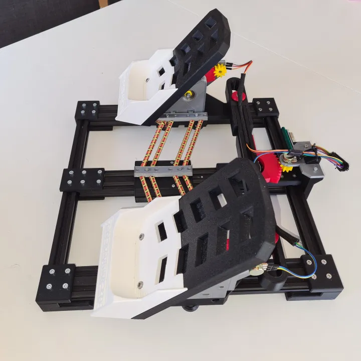 SIM Rudder Pedals V1 by Evo 3D - MakerWorld