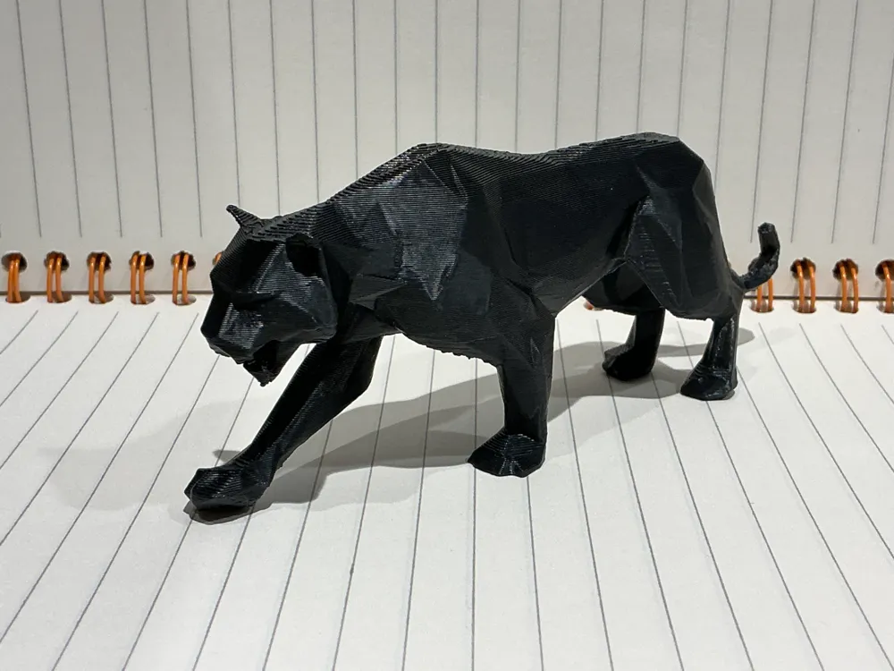 Low Poly Puma by Jace Haacke - MakerWorld