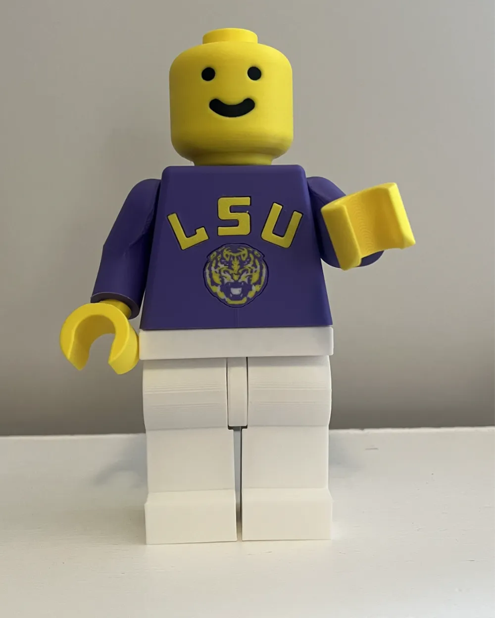 College Football Brickman - Louisiana State Uni by Jandaa MakerWorld ...