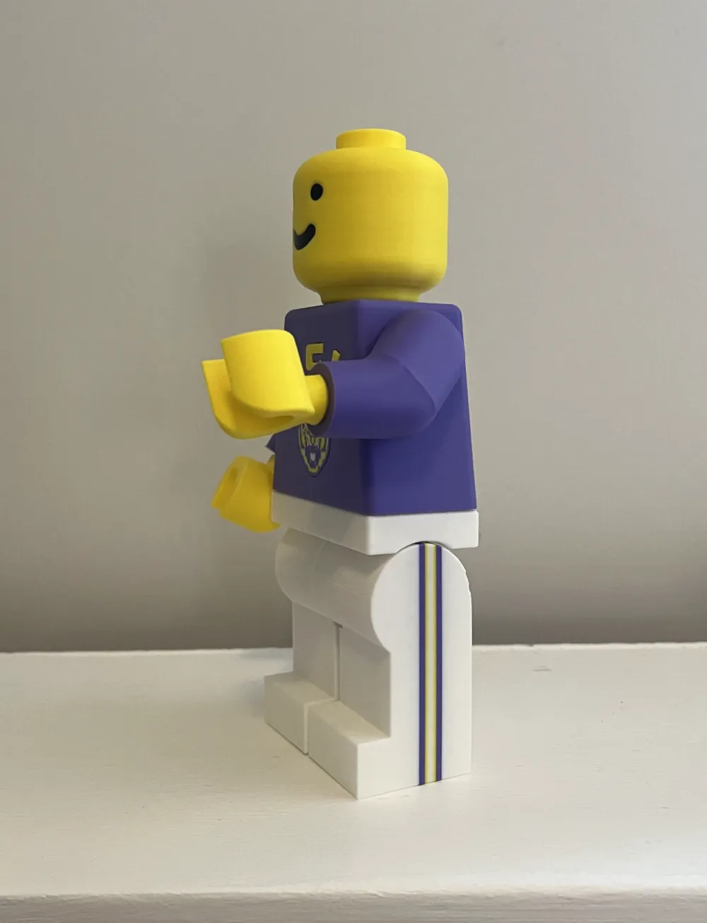 College Football Brickman - Louisiana State Uni by Jandaa MakerWorld ...