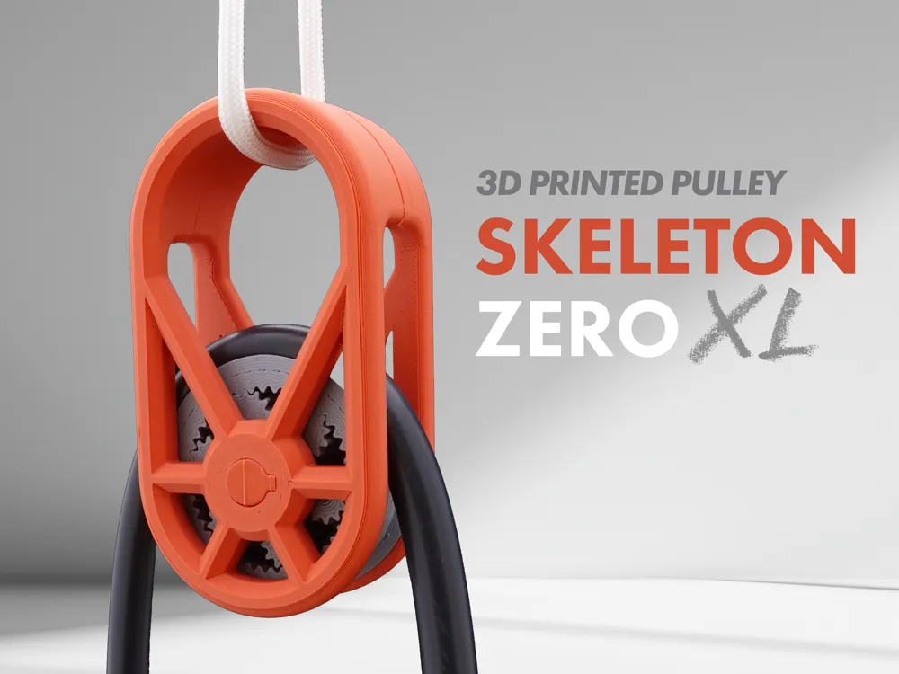 Skeleton Zero Pulley by SecretGarden MakerWorld: Download Free 3D Models