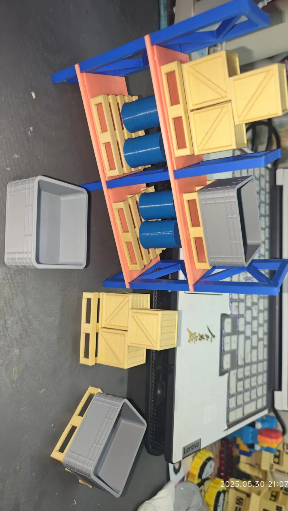 CyberBrick Forklift Pallet by Spider Man MakerWorld: Download Free 3D Models