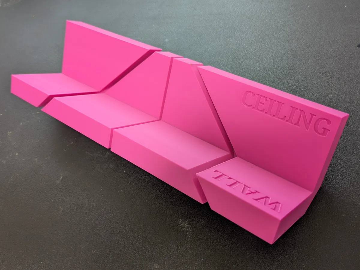 Miter for Crown Moulding - Free 3D Print Model - MakerWorld