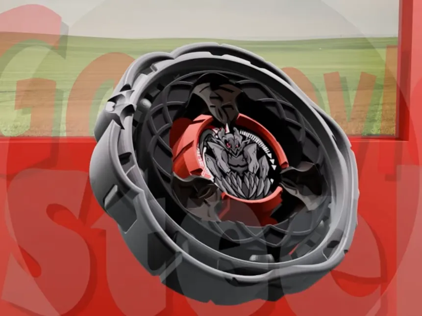 Left burst beyblade x models - Free 3D Print Model - MakerWorld
