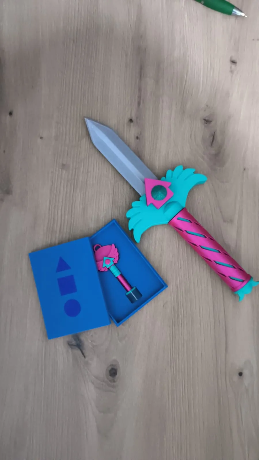 NO AMS - Squid game 3 - dagger / knife - Free 3D Print Model - MakerWorld