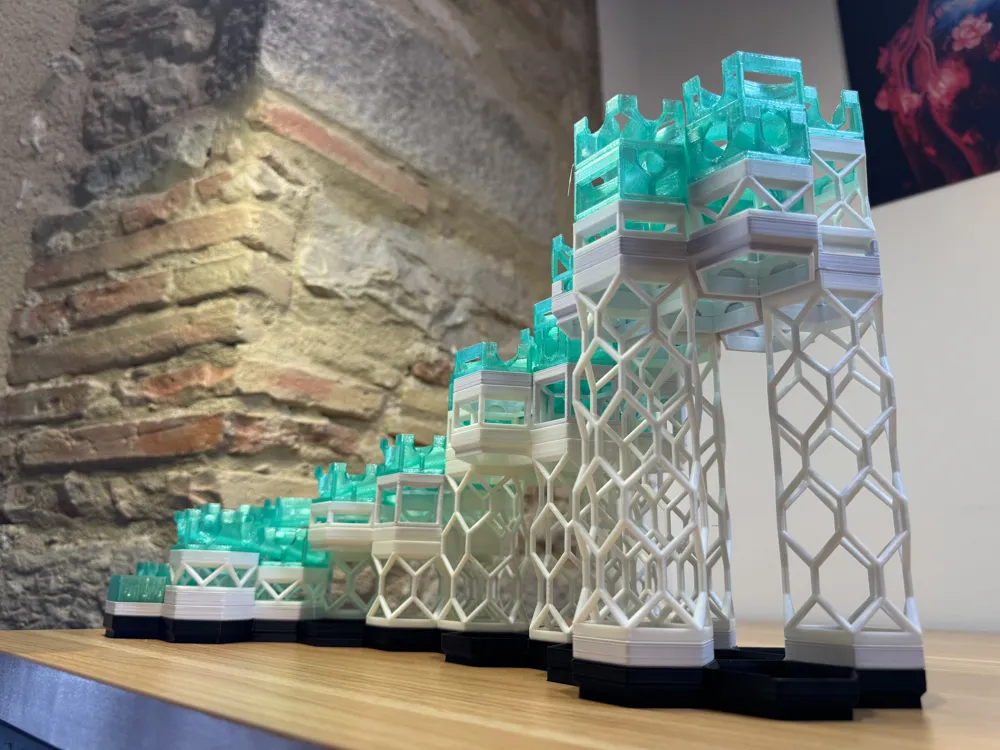 Roll Hexfinity Air – Lightweight & Beautiful by 3D Modular Madness MakerWorld: Download Free 3D ...