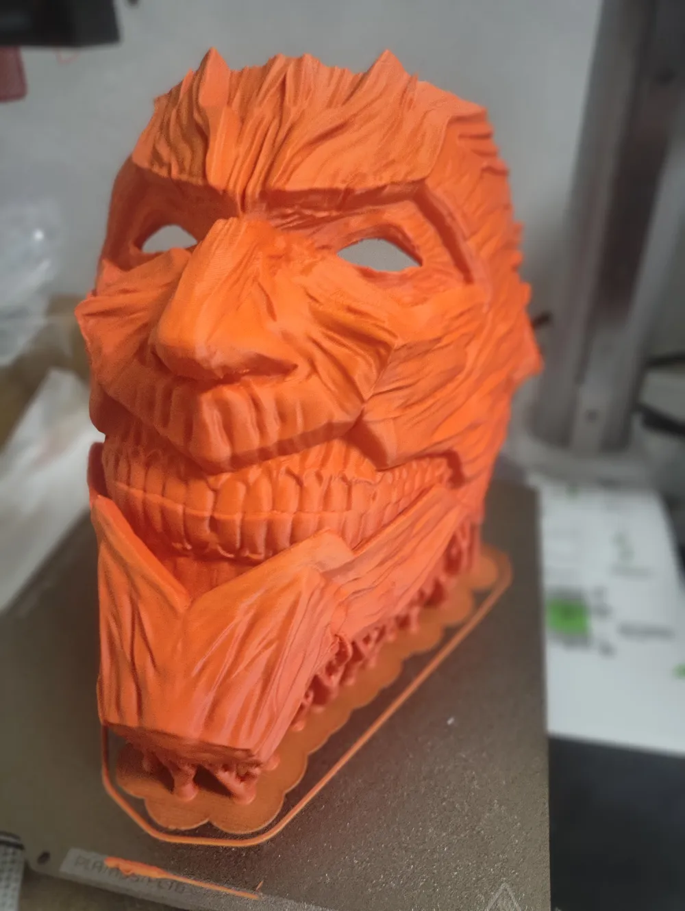 Attack on Titan Armored Titan Mask by Laffer233 MakerWorld: Download ...