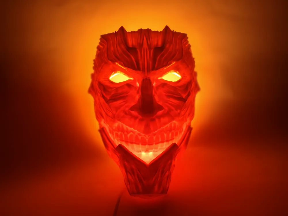 Attack on Titan Armored Titan Mask by Laffer233 MakerWorld: Download ...