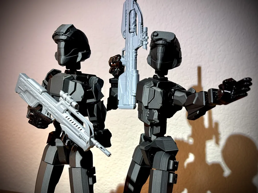 Dummy 13 BR75 Halo Battle Rifle | v1 Build by Chase Curtis | Dummy 13 ...