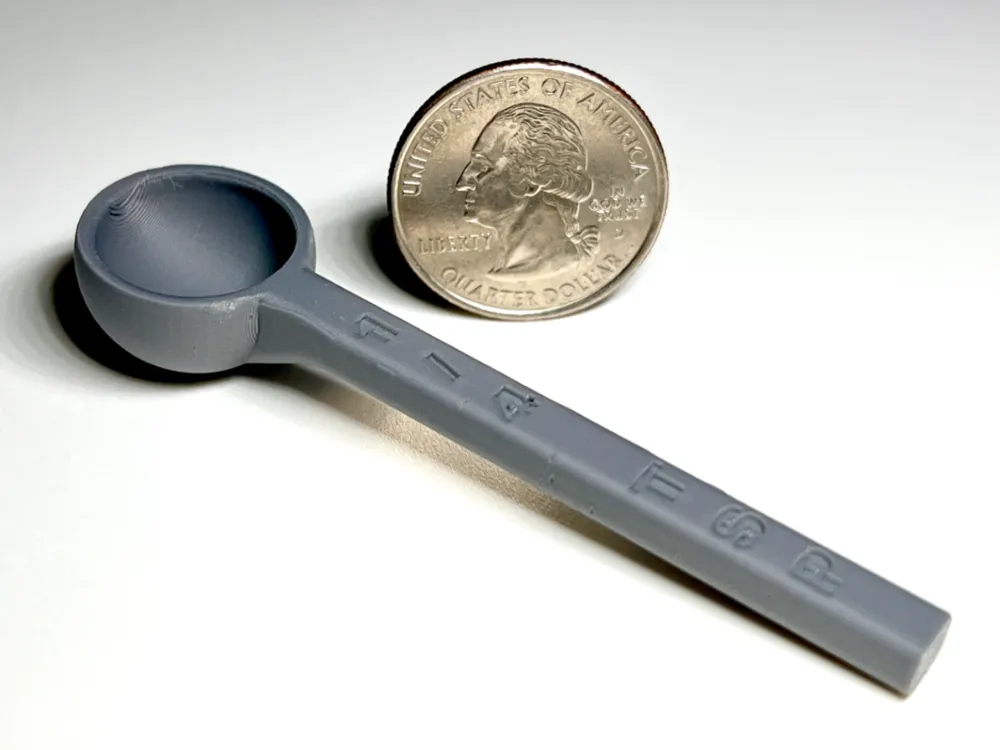 Mini Measuring Spoon — 1/4 tsp - Free 3D Print Model - MakerWorld