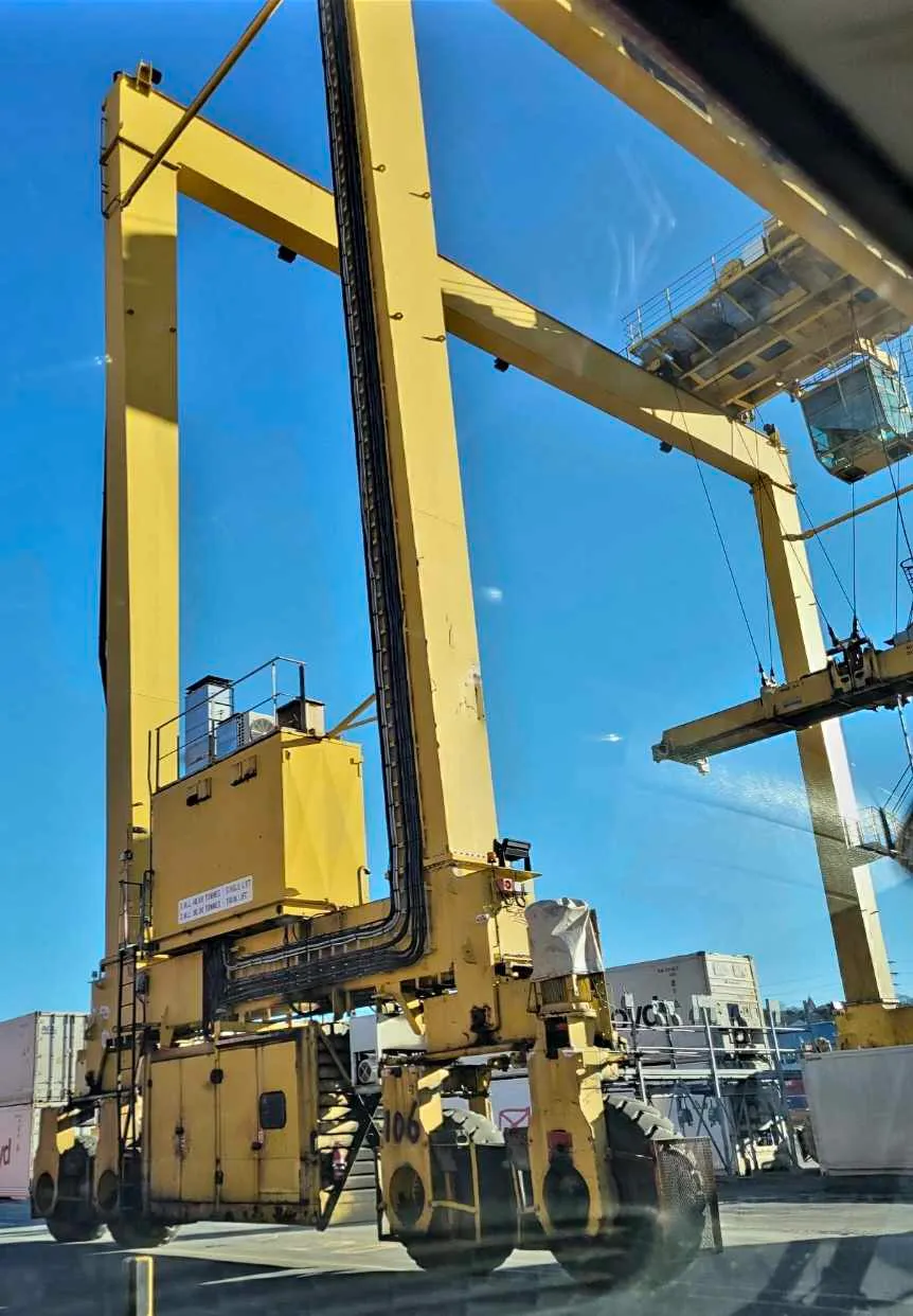 RTG Crane (Rubber Tire Gantry) - Free 3D Print Model - MakerWorld