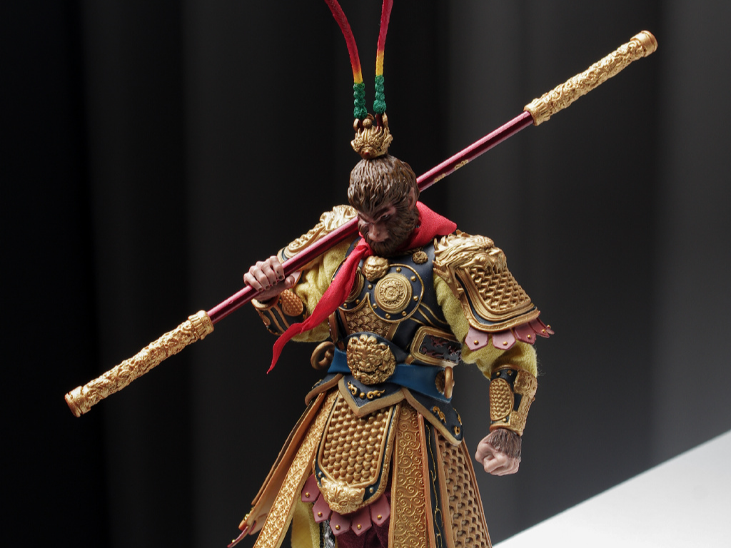 Journey to the West, a famous Chinese mythical novel Sun Wukong Monkey ...