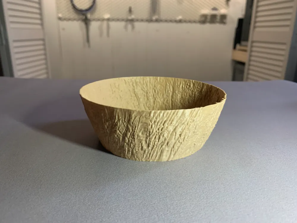 Wood grain bowl | Vase Mode Remixed by Bre3Dlove Designs - MakerWorld