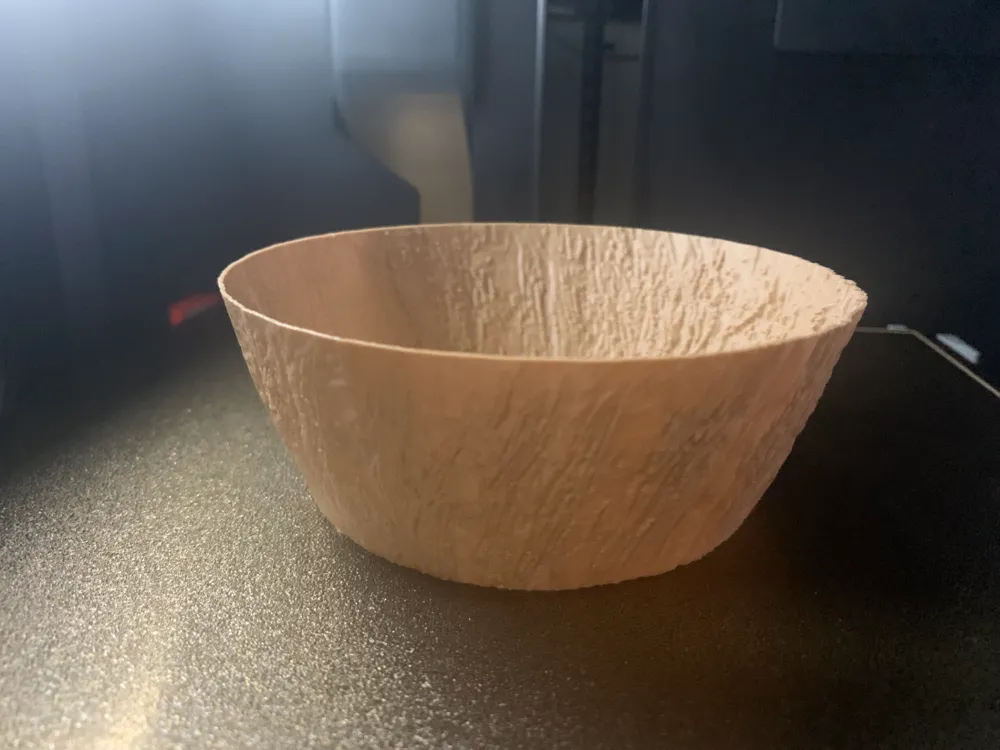 Wood grain bowl | Vase Mode Remixed by Bre3Dlove Designs - MakerWorld