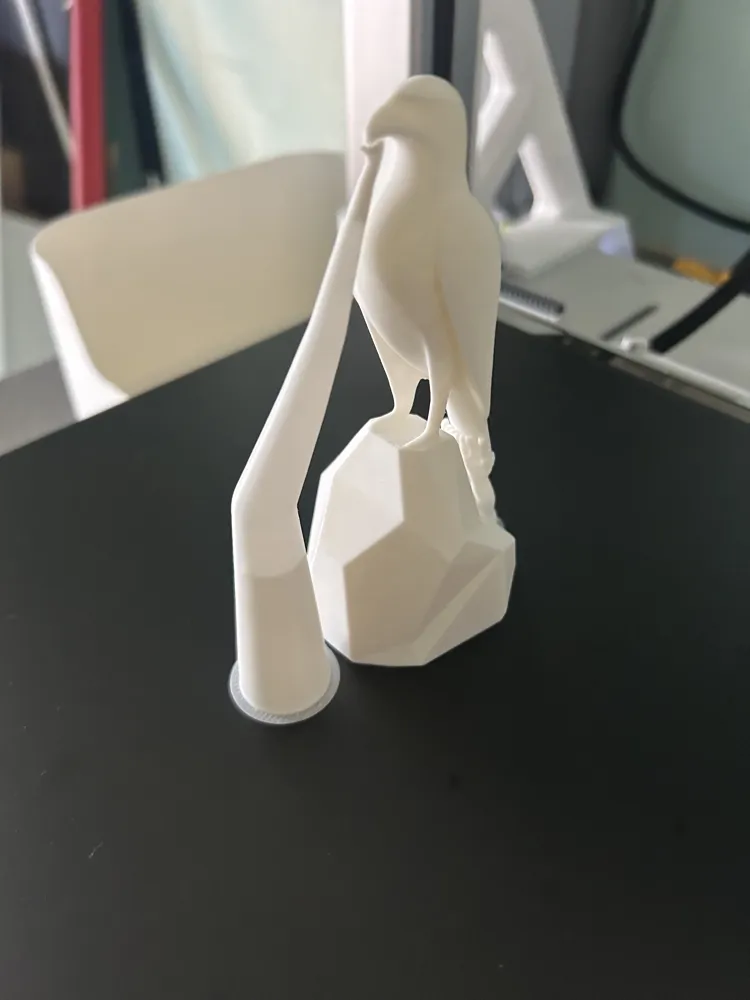 Geometric Falcon on Rock by Disaster MakerWorld: Download Free 3D Models