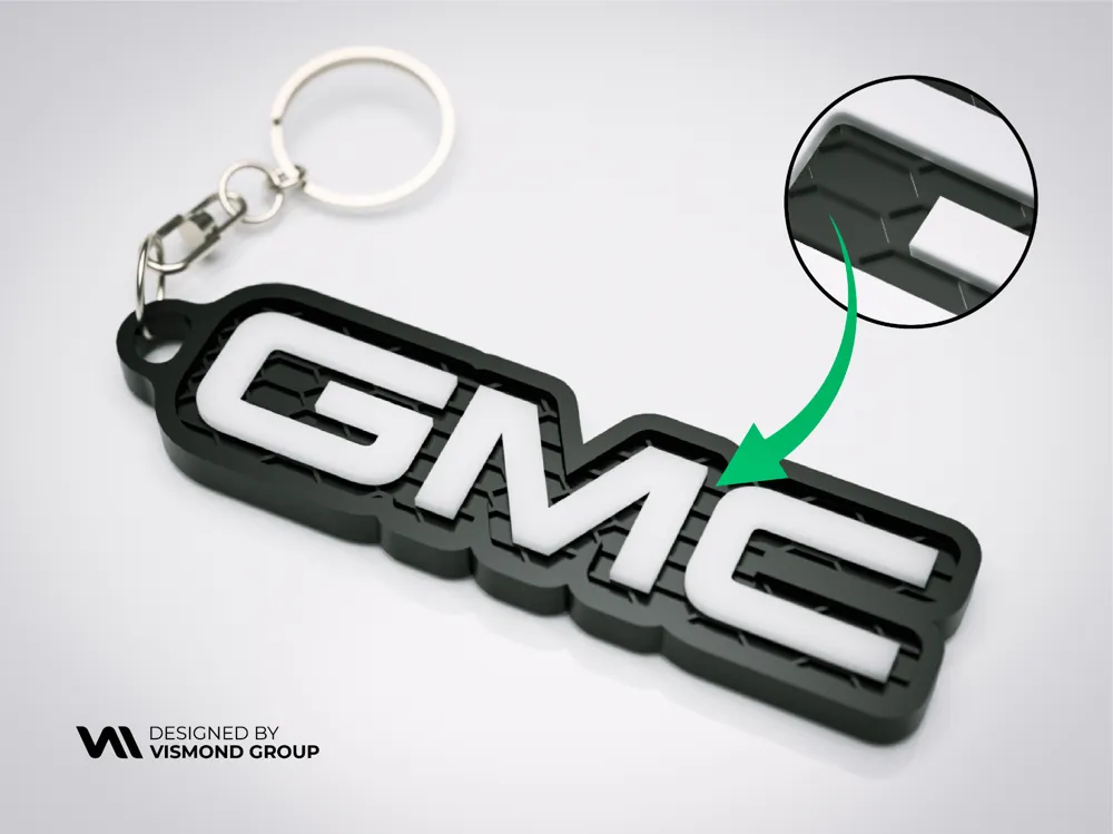GMC Keychain - Free 3D Print Model - MakerWorld