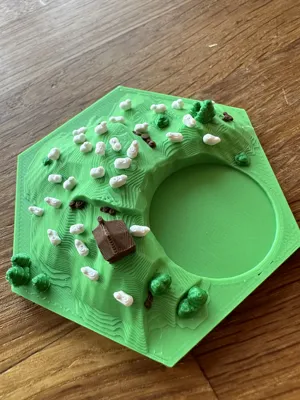 Catan Hexagon More Sheeps for Wool (Original from Dakanzla) Remixed by ...