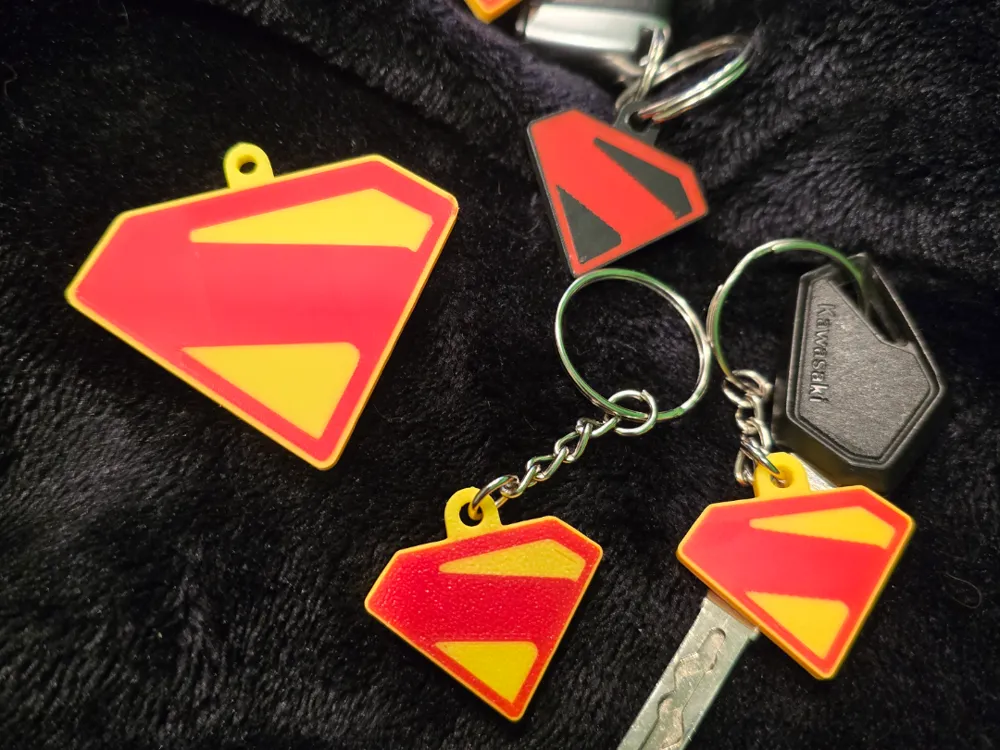 Superman Keychain 2025 Film by wjanzen - MakerWorld