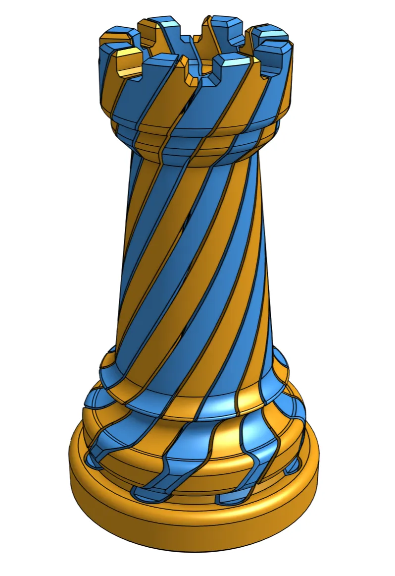 Impossible Passthrough Rook by Colorado Creator MakerWorld: Download ...