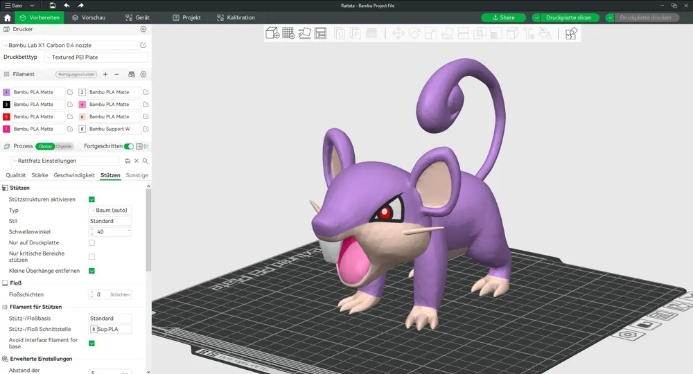 Multicolor - 宝可梦 016 a 030 - Modelo gratuito para impressão 3D - MakerWorld