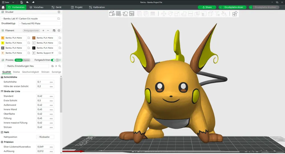 Multicolor - 宝可梦 016 a 030 - Modelo gratuito para impressão 3D - MakerWorld