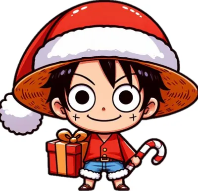 Luffy Christmas by lucamoretti86 - MakerWorld