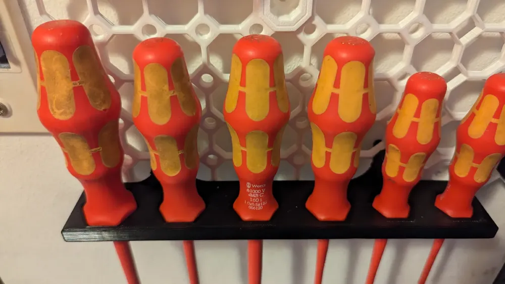 Multiboard Wera Screwdriver Holder by Spackonaut MakerWorld: Download Free 3D Models