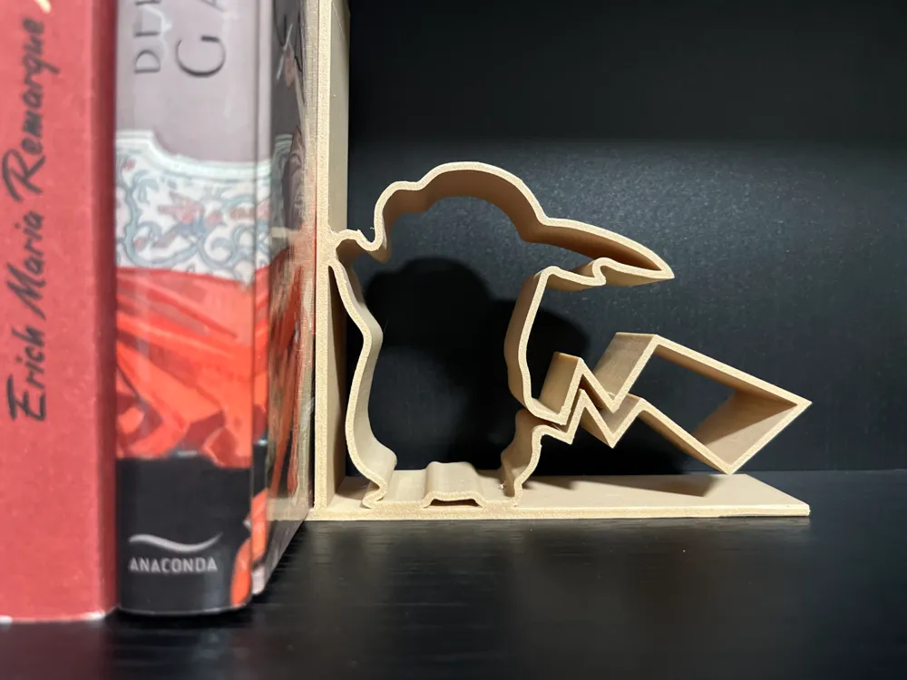 Pokémon Pikachu Bookend by Suppe MakerWorld: Download Free 3D Models