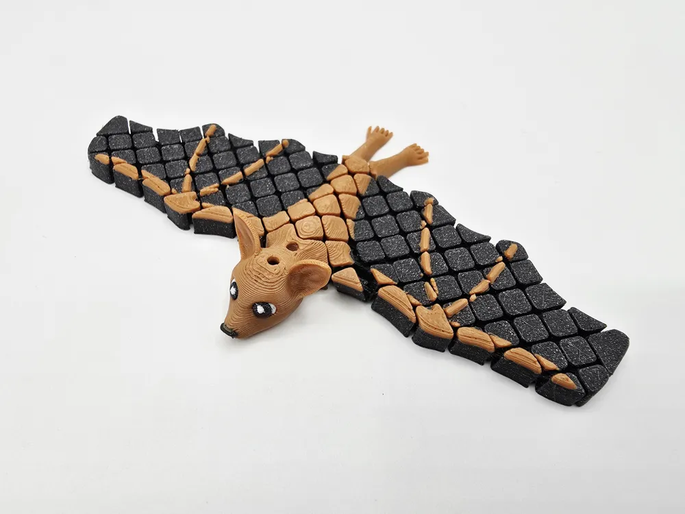 Cute Flexi Bat - Free 3D Print Model - MakerWorld