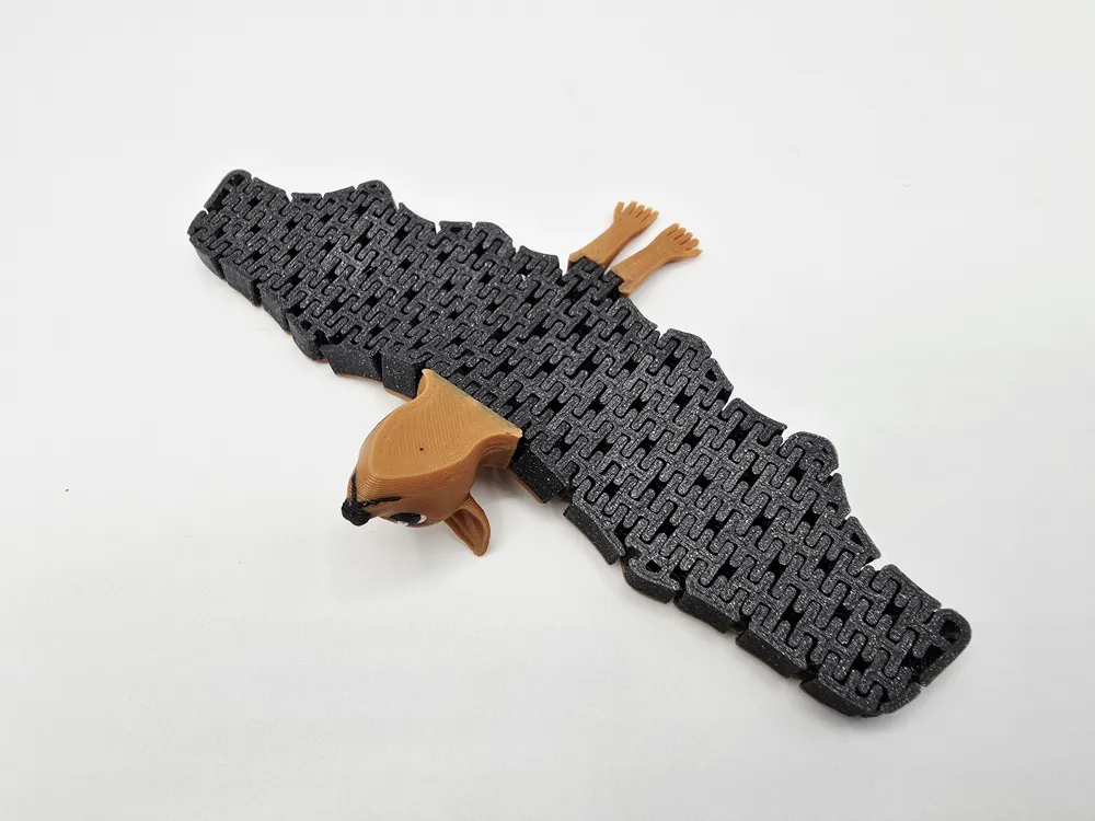 Cute Flexi Bat by FilliFuu MakerWorld: Download Free 3D Models