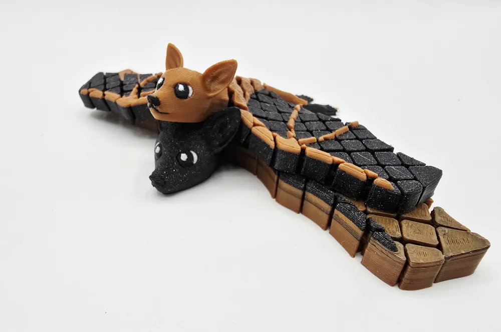 Cute Flexi Bat by FilliFuu MakerWorld: Download Free 3D Models