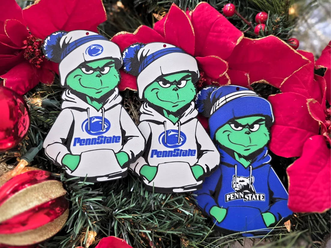 Grinch Penn State Weihnachtsschmuck – Kostenloses 3D-Druckmodell ...