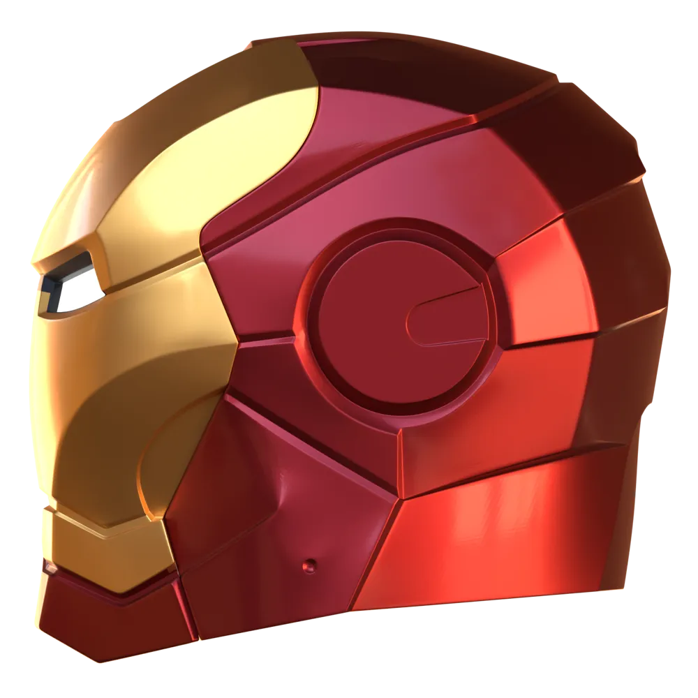 VEK3D Brick Iron Man Helmet by VEK_3D MakerWorld: Download Free 3D Models