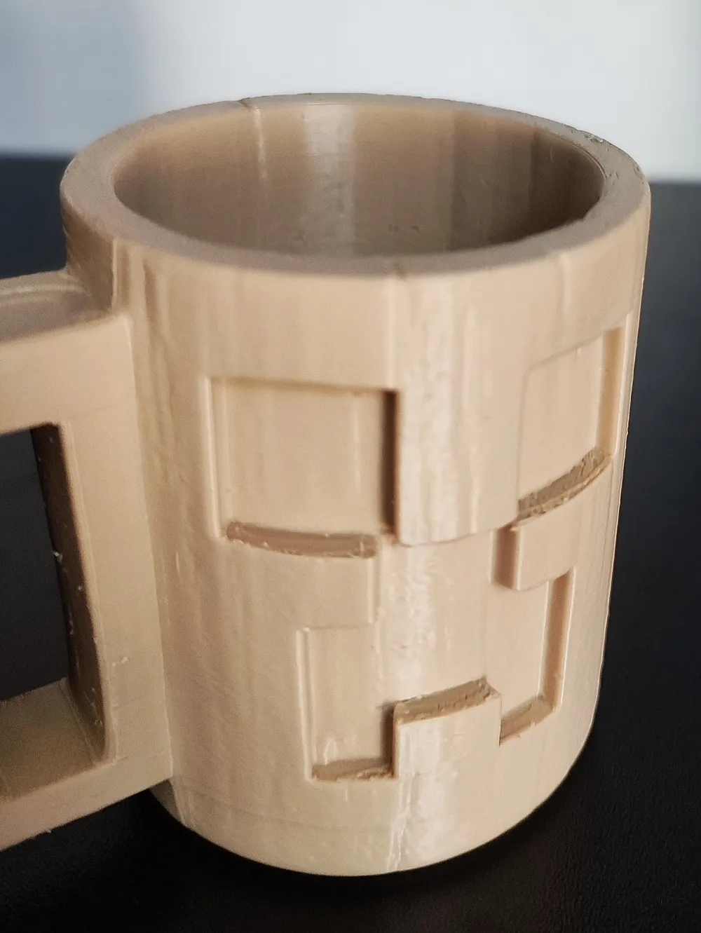 Pixel-Style Mug – Block Monster Mug by LucasG6x MakerWorld: Download ...