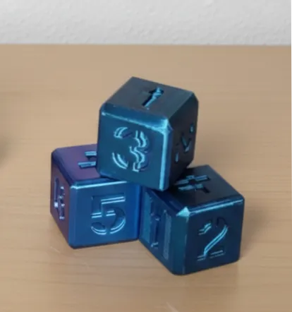 Classic dice - Free 3D Print Model - MakerWorld