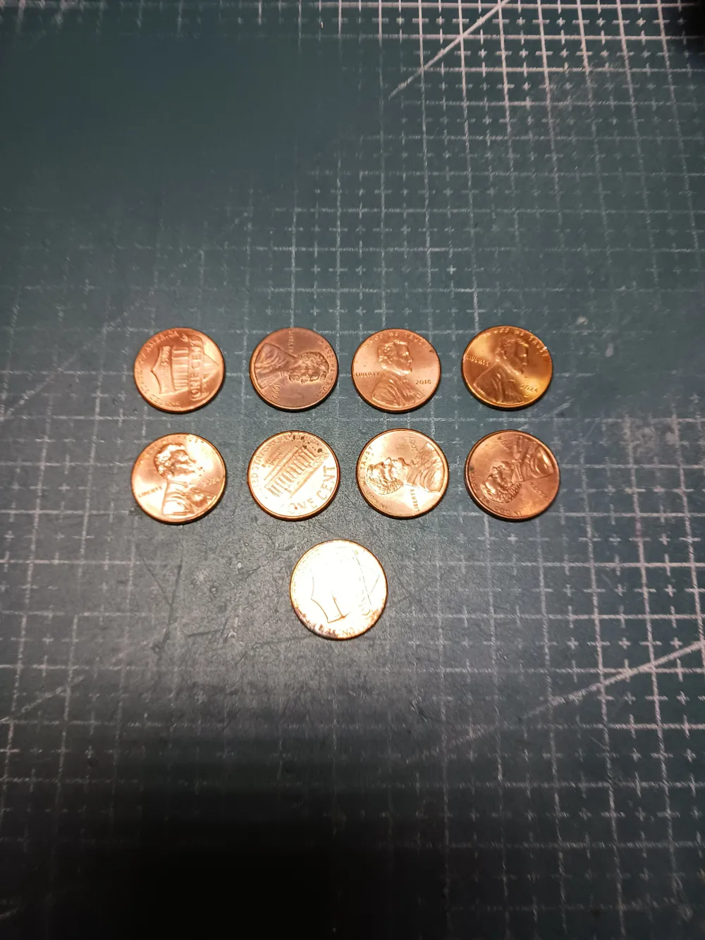 Tiny fidget spinner with one cent coins by Daniel - MakerWorld