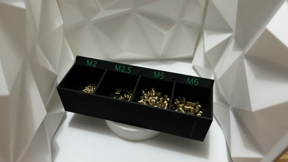 Drawer Inlay *Custom Storage Tower* Screws by AVito3D - MakerWorld